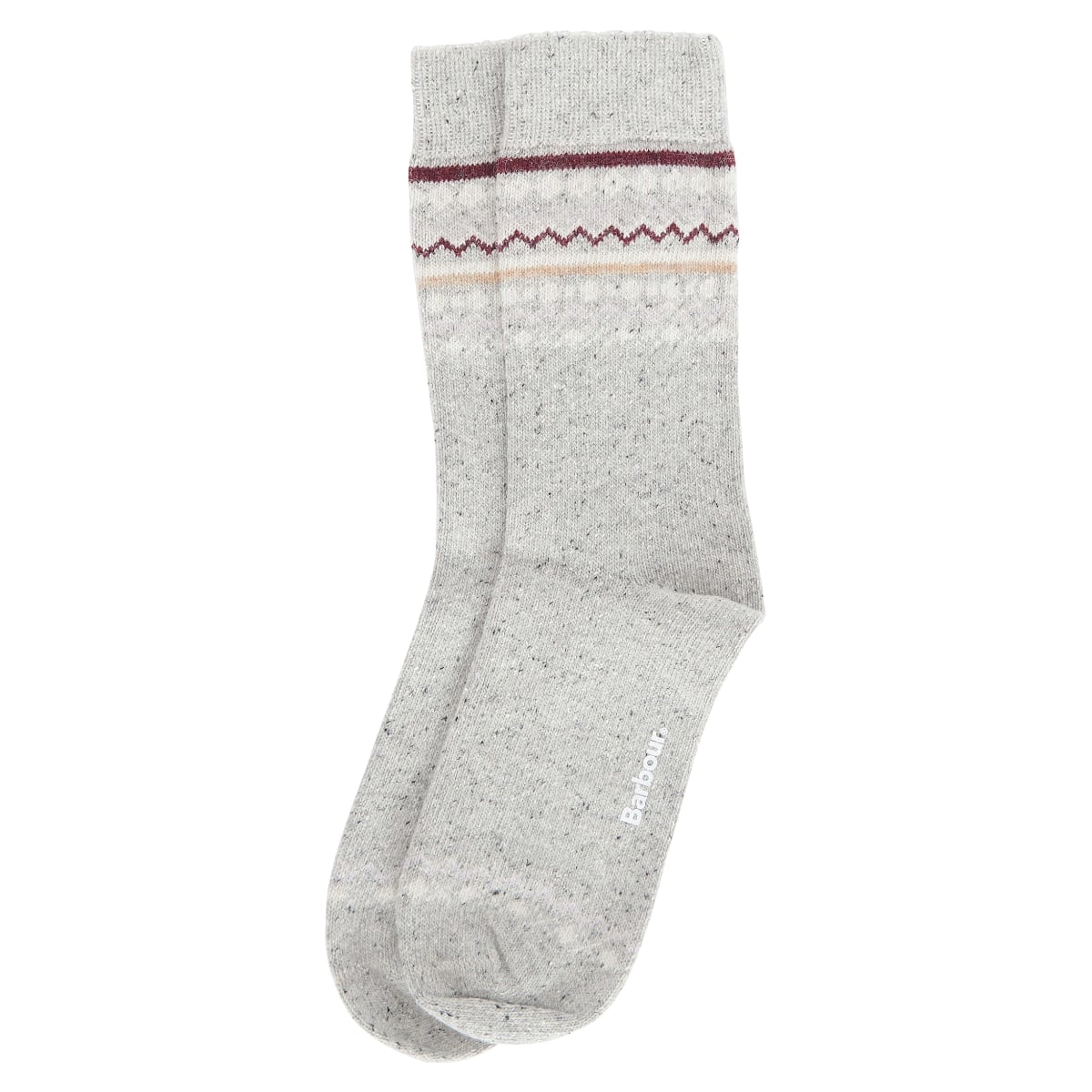 Barbour Anaise Fair Isle Women's Socks | Light Grey-Cabernet