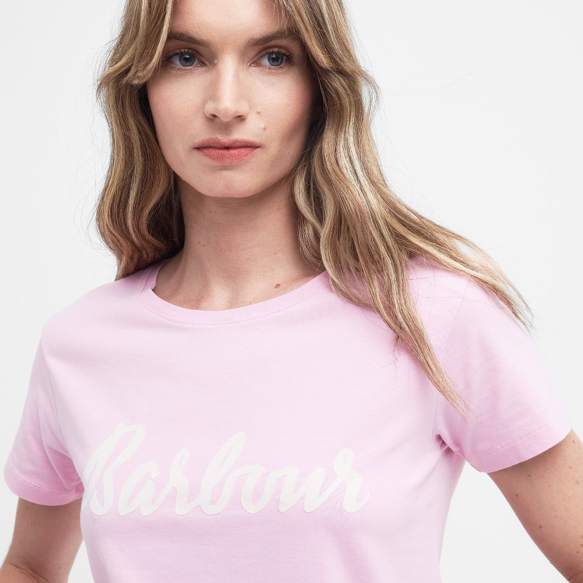 Barbour Otterburn Women's Tee | Mallow Pink